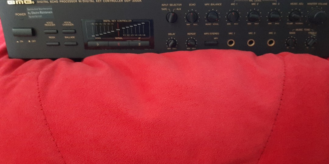DEP-3000KE DIGITAL ECHO PROCESSOR W/DIGITAL KEY CONTROLLER, Audio ...