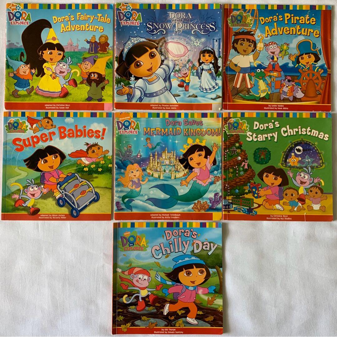 Dora The Explorer - English Story Books (7 books), Hobbies & Toys ...