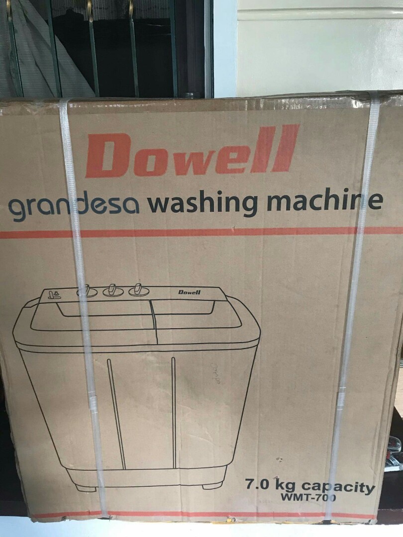 Dowell washing machine 7kg, TV & Home Appliances, Washing Machines and ...
