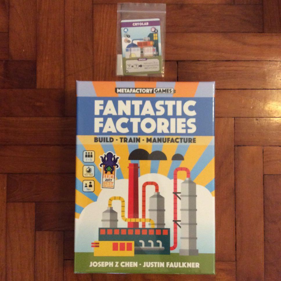 Fantastic Factories Kickstarter edition board game, Hobbies & Toys ...