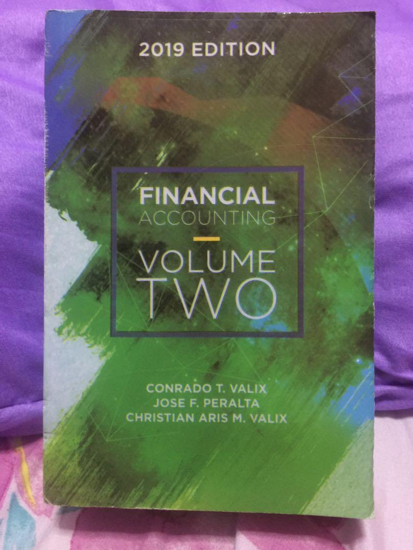 Financial Accounting 2 Valix, Hobbies & Toys, Books & Magazines ...