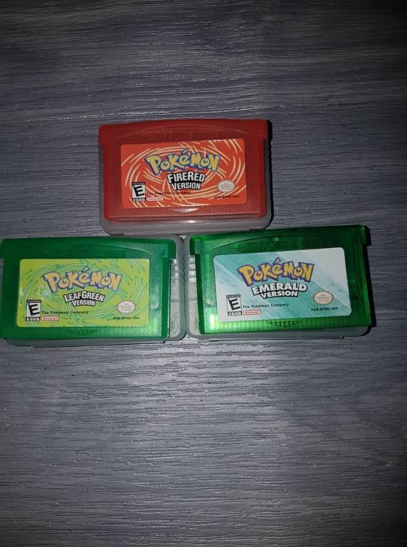 Gameboy Advance (GBA) Pokemon Bootleg/Class A (with save), Video Gaming ...