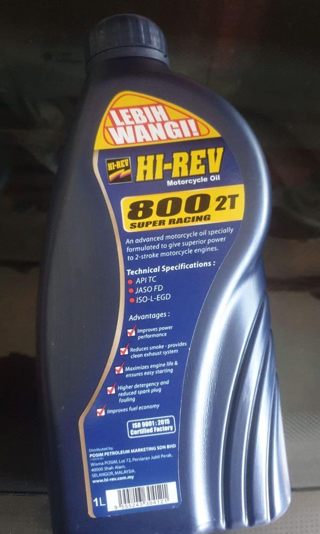 Hi-Rev 2T, Motorcycles, Motorcycle Accessories on Carousell