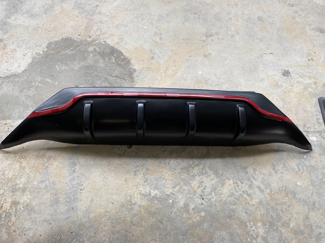 Honda Vezel / HRV Nobless Rear Diffuser, Car Accessories, Accessories ...