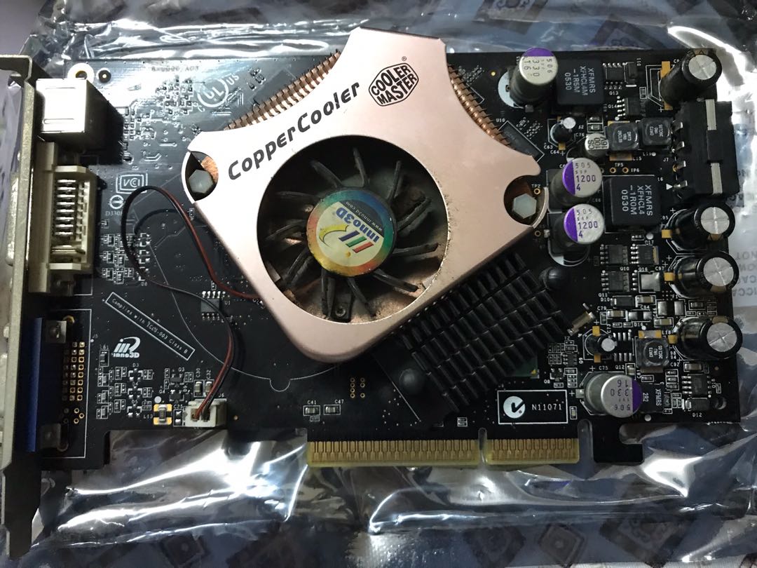 inno3D GeForce6 6600OC-AGP 顯示咭 Display Card, 電腦＆科技, 手提電腦 - Carousell