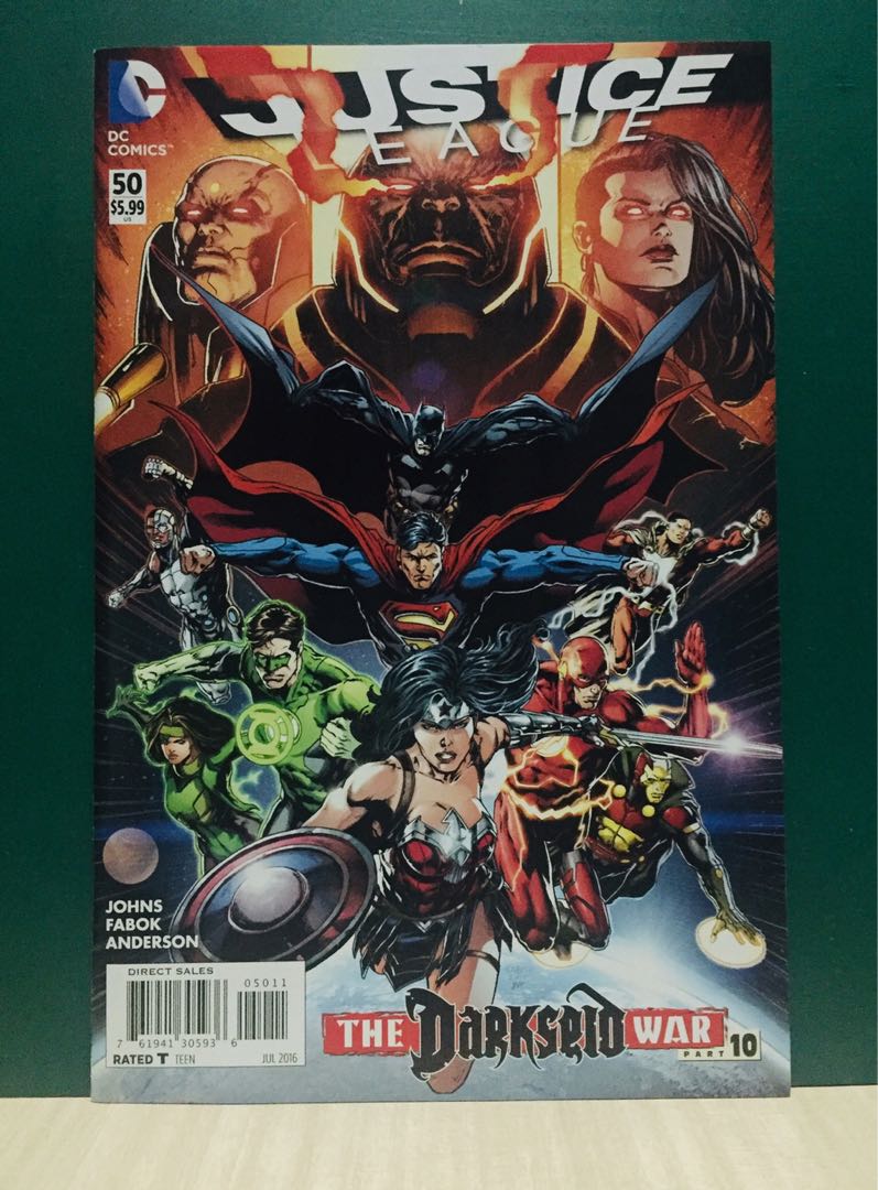 Justice League #50 “The Darkseid War” part 10 (of 10), Hobbies & Toys ...