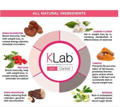 KLab Slim & Control 60s, Health & Nutrition, Health Supplements ...