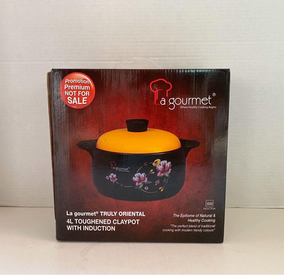 La gourmet Truly Oriental 4L Toughened Claypot With Induction, TV ...