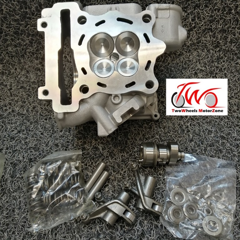 LC135 / T135 / SPARK 135 CYLINDER HEAD RACING SUPERHEAD COMPLETE SET ...