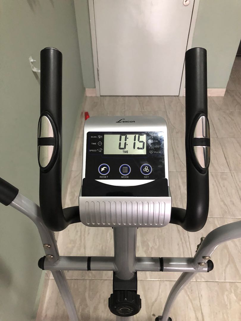 Lexcon Magnetic Resistance Elliptical Cross Trainer With Hand Pulse ...