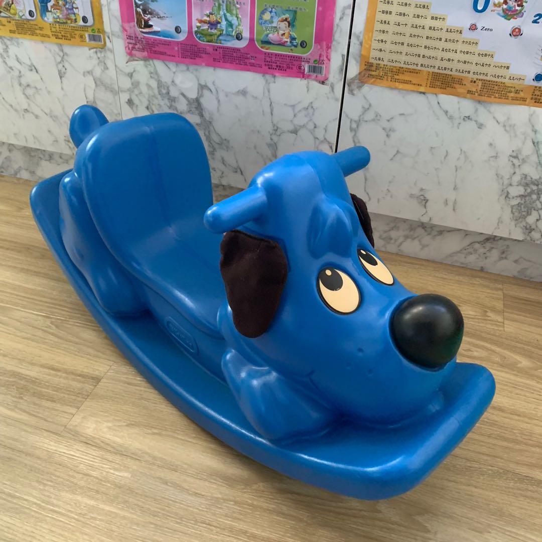 Little Tikes Rocking Dog, Babies & Kids, Infant Playtime on Carousell