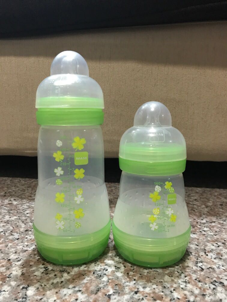 MAM Milk Bottles, Babies & Kids, Nursing & Feeding, Breastfeeding ...