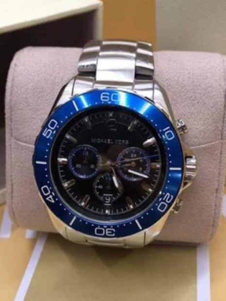 MK BLUE DIAL AUTHENTIC WATCH, Men's Fashion, Watches & Accessories ...