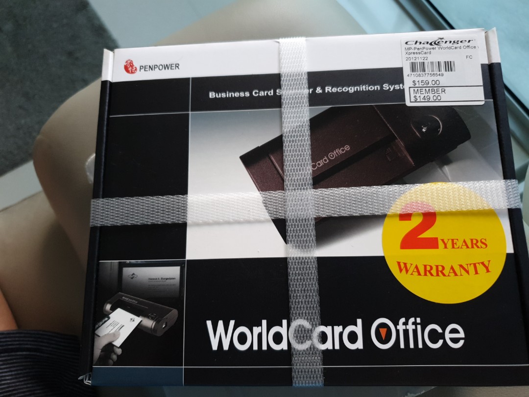 Name Card Scanner - BNIB!, Computers & Tech, Printers, Scanners ...