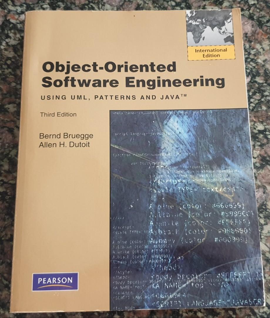 Object Oriented Software Engineering Using Uml Patterns And Java Computers And Tech Office