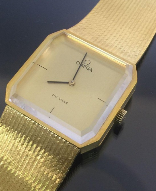 CNY PROMO-OMEGA SUPER EMERALD 18K FULL GOLD, Luxury, Watches on Carousell