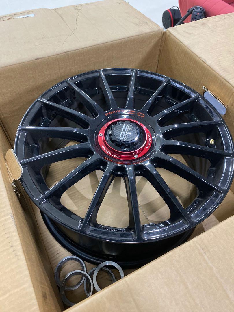 OZ Racing Superturismo Evoluzione 18”x8 112x5 et35, Car Accessories ...