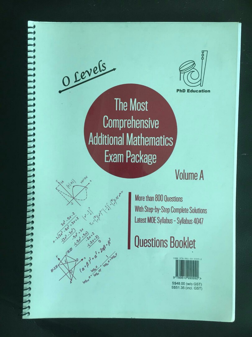PhD Education Additional Mathematics Vol. A, Hobbies & Toys, Books ...