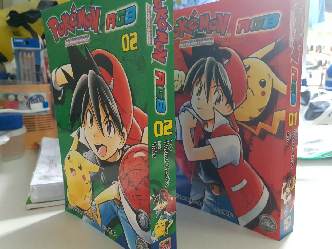 Pokemon Adventures RGB Volume 1 and 2 Manga, Hobbies & Toys, Books ...