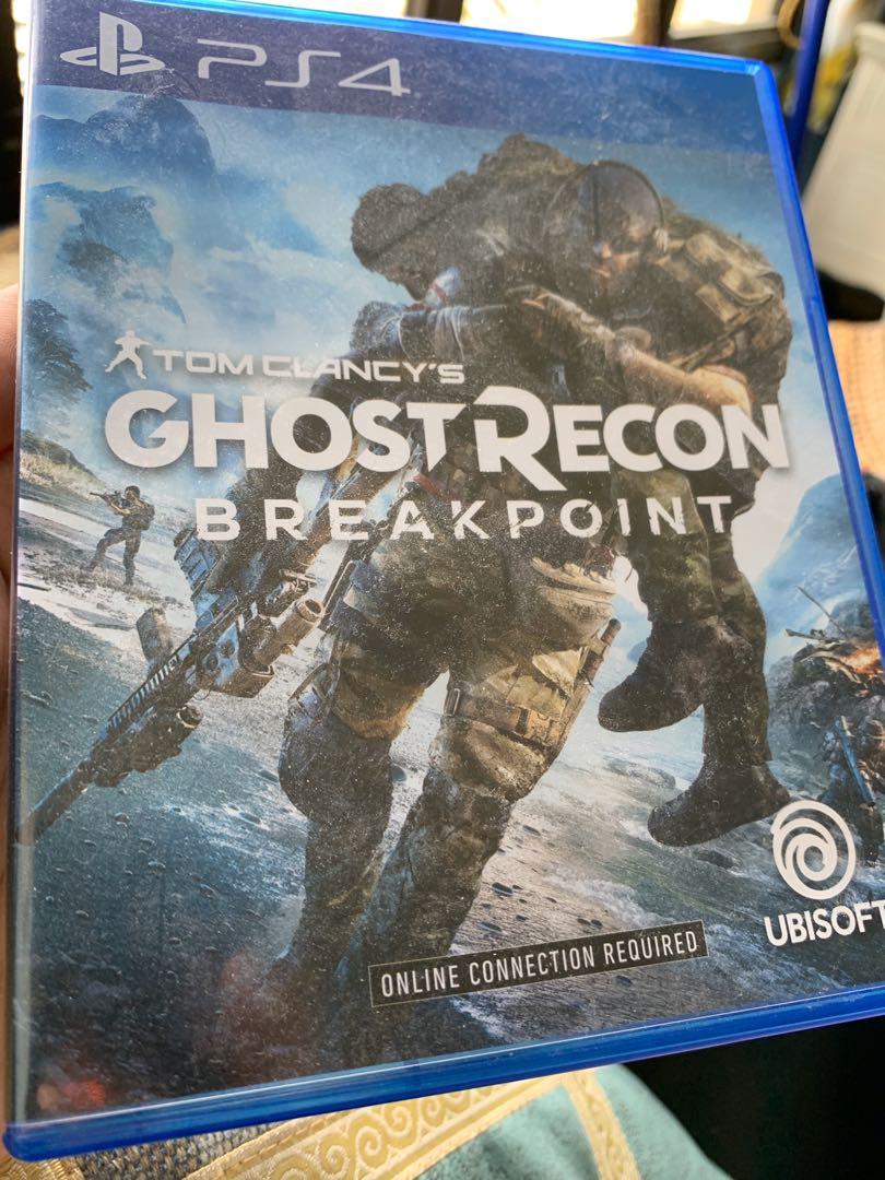 PS4 Ghost Recon Breakpoint, Video Gaming, Video Games, PlayStation on ...