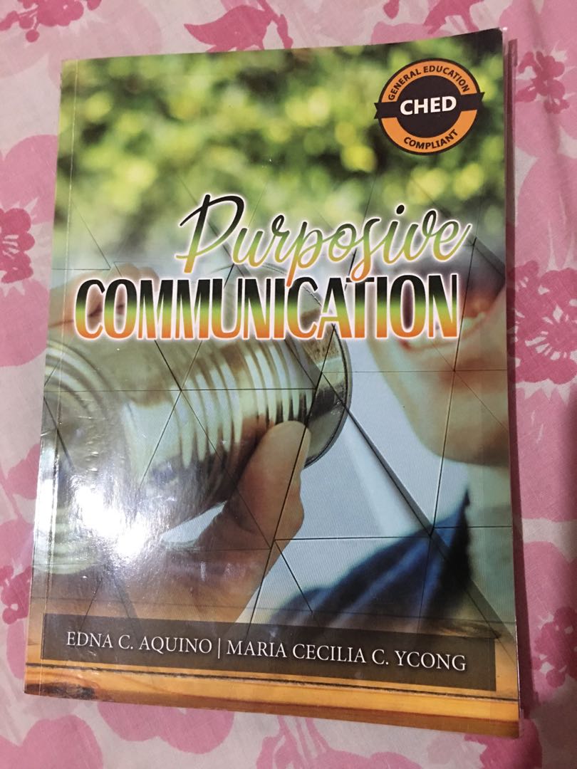 Purposive Communication, Hobbies & Toys, Books & Magazines, Textbooks ...