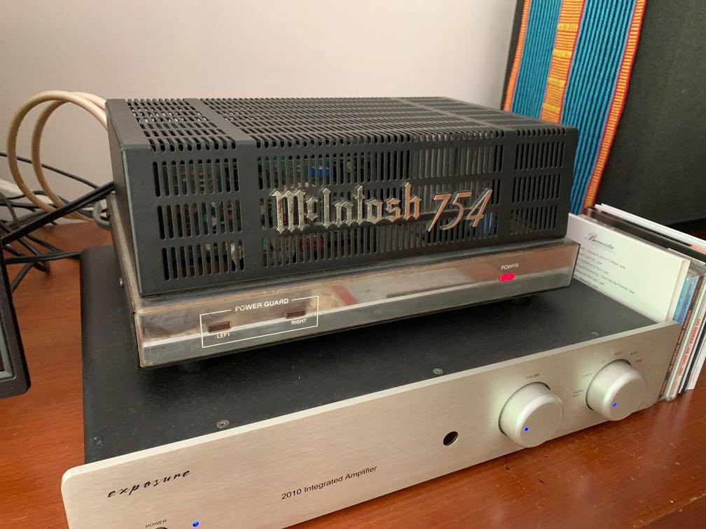 Rare McIntosh 754 Power amplifier, Audio, Other Audio Equipment on ...