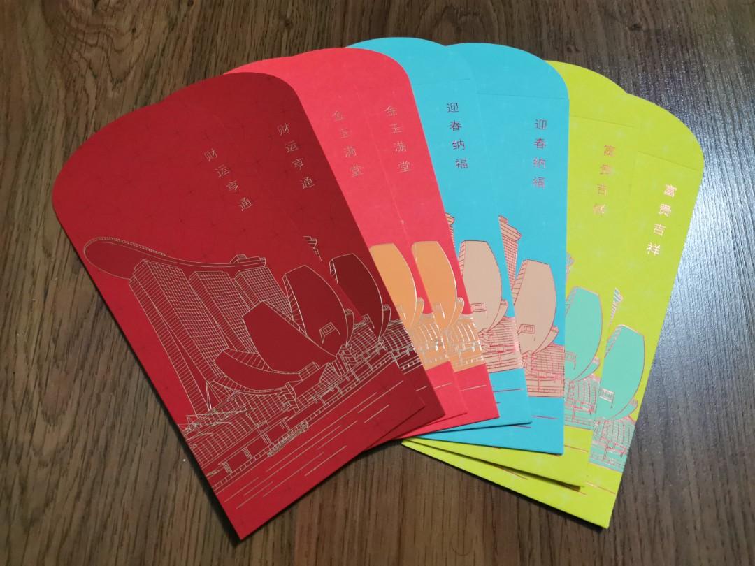 Red Packet Ang Pow Ang Bao Ang Pao Hong Bao from Marina Bay Sands MBS ...