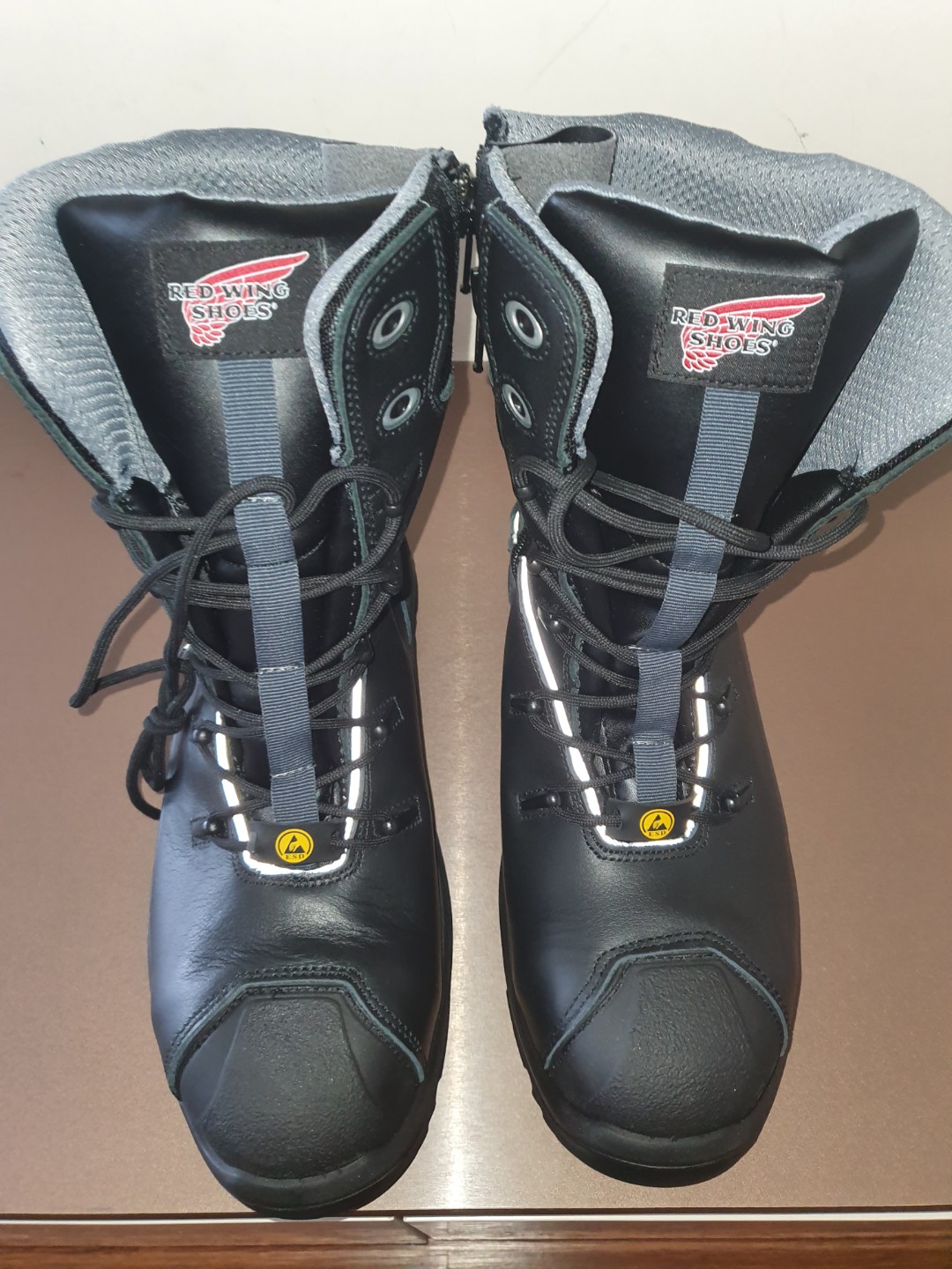 Red Wing Safety Boots Model 3207, Men's Fashion, Footwear, Boots on ...
