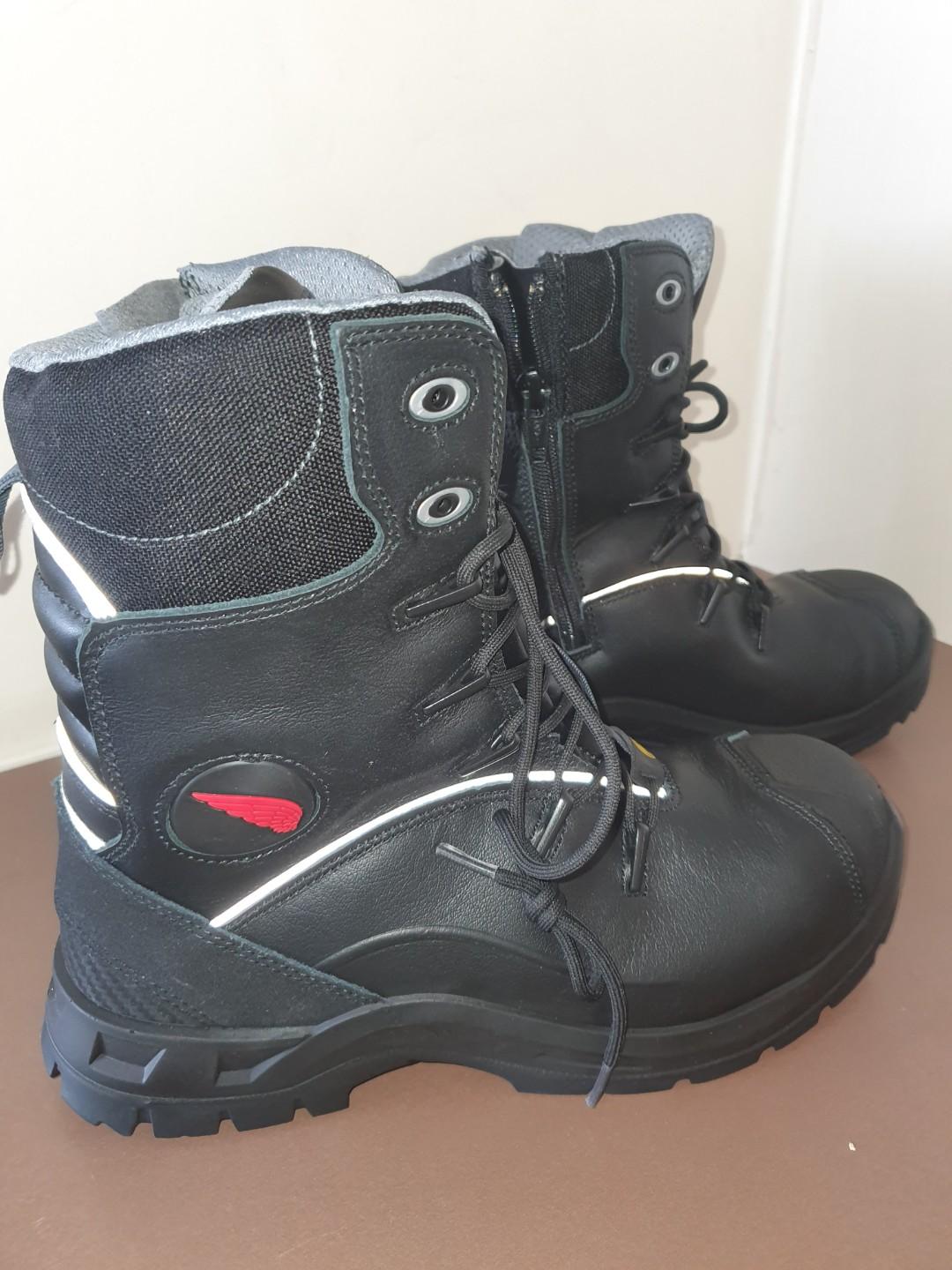 Red Wing Safety Boots Model 3207, Men's Fashion, Footwear, Boots on ...