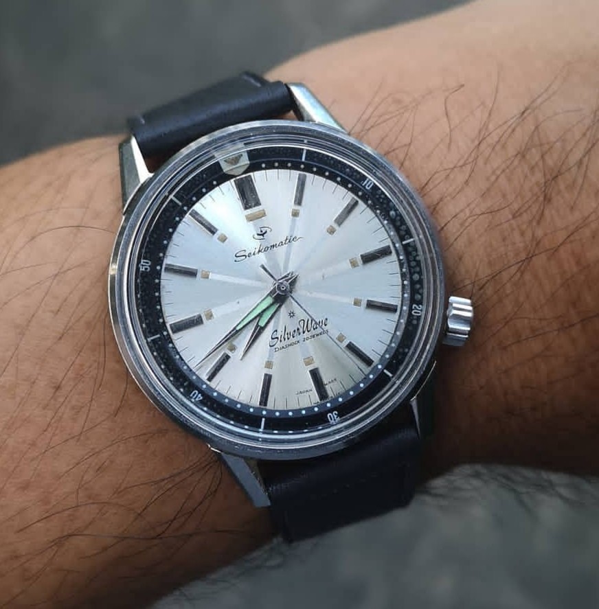 Seikomatic silverwave (very very rare variant), Mobile Phones & Gadgets ...