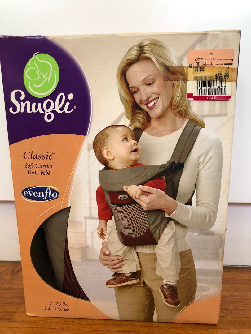 Snugli Classic Soft Carrier Evenflo, Babies & Kids, Infant Playtime on ...