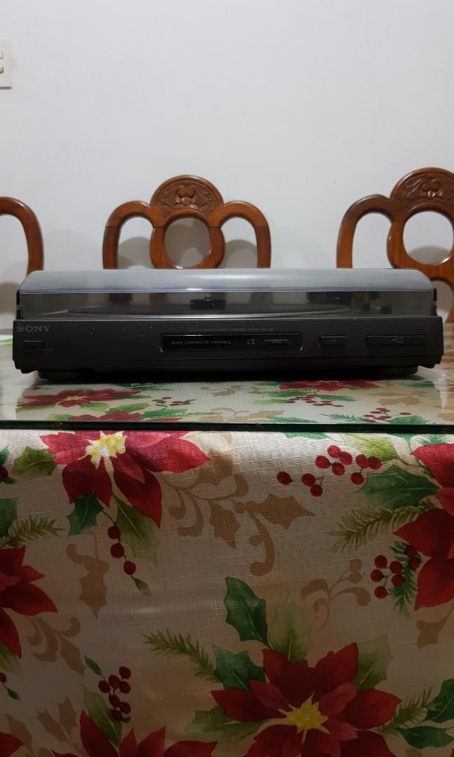 Sony Record Player / Servo Controlled LP Vinyl Turntable, Audio ...