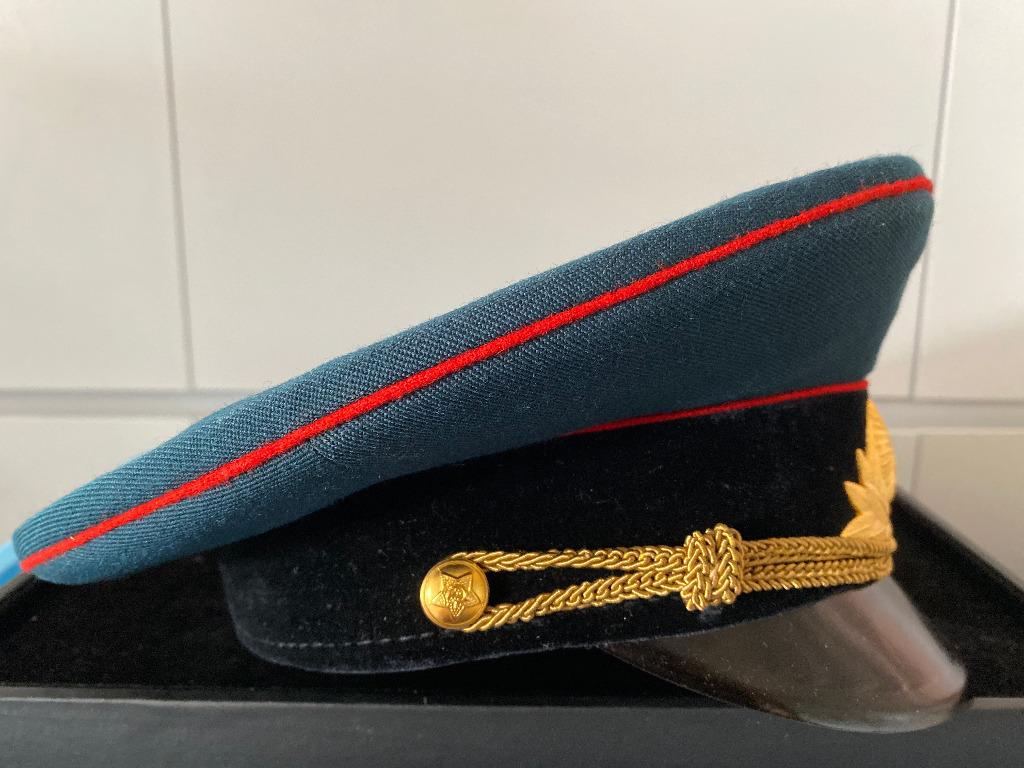 Soviet Red Army Officer Peak Cap - M10024, Vintage & Collectibles ...
