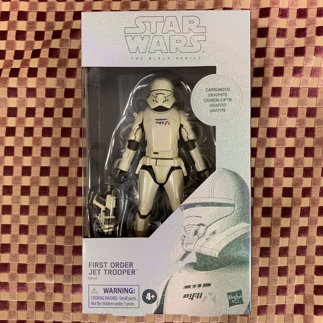 Star Wars: First Order Jet Trooper (Carbonized Graphite Black Series ...
