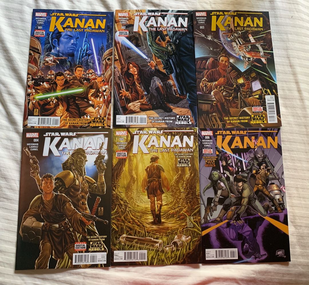 Star Wars: Kanan The Last Padawan Complete Set of 12, Hobbies & Toys ...