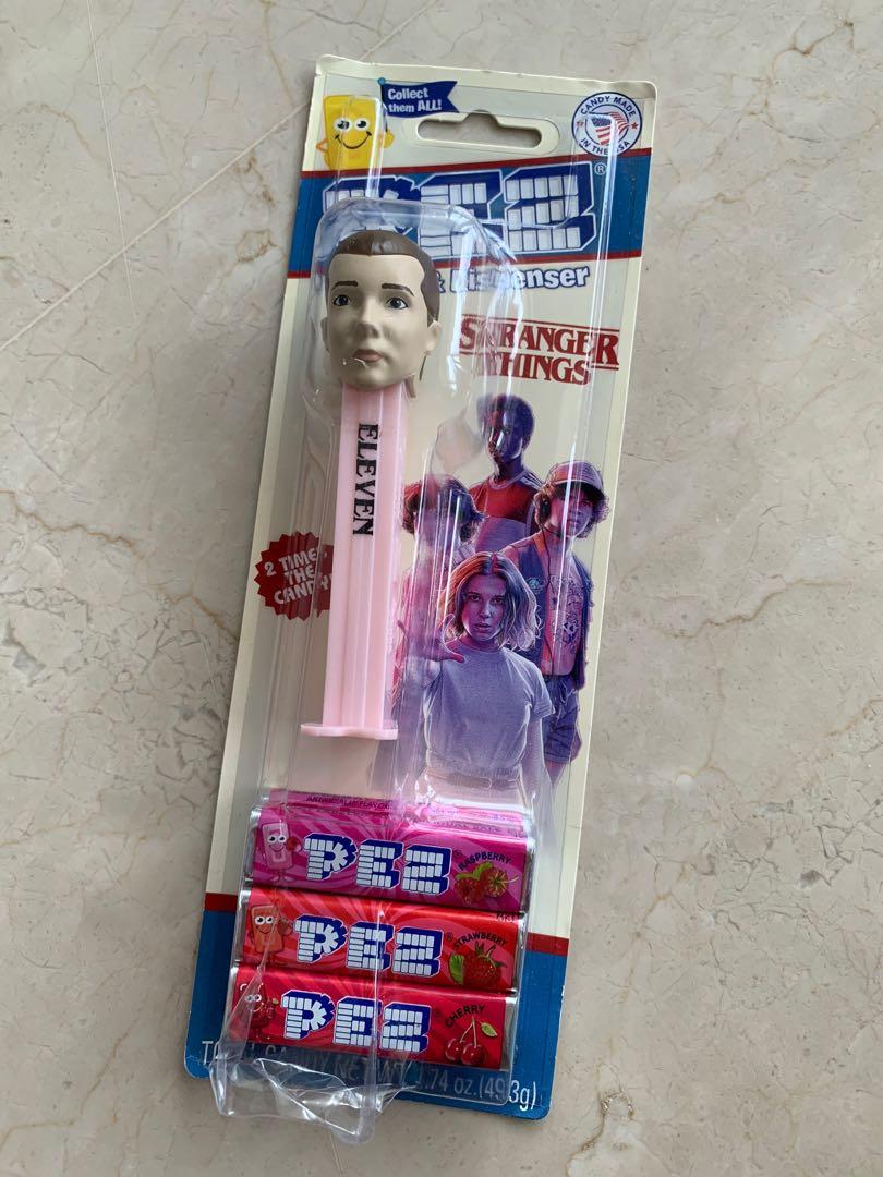 Stranger Things (Eleven) PEZ Candy & Dispenser, Hobbies & Toys, Toys ...