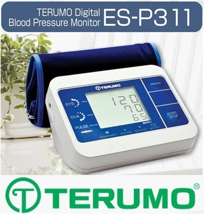 Terumo Digital Blood Pressure Monitor ES-P311, Health & Nutrition ...