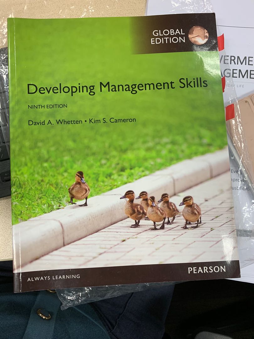 Textbook Developing Management Skills 9th edition, 興趣及遊戲, 書本 & 文具, 書本及雜誌 - 補充練習 - Carousell