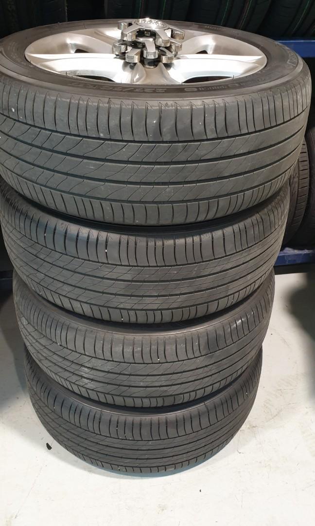 17 inch audi original a4 rims, Car Accessories, Tyres & Rims on Carousell