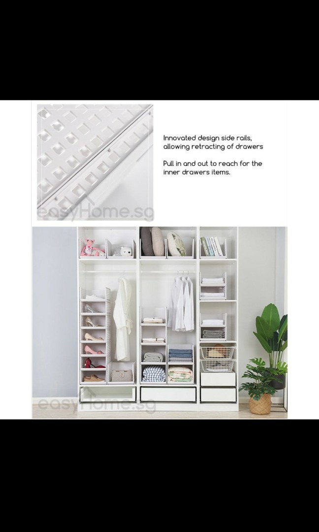 4 Modular Retractable Drawer Shelf for $23 (non negotiable), Furniture ...