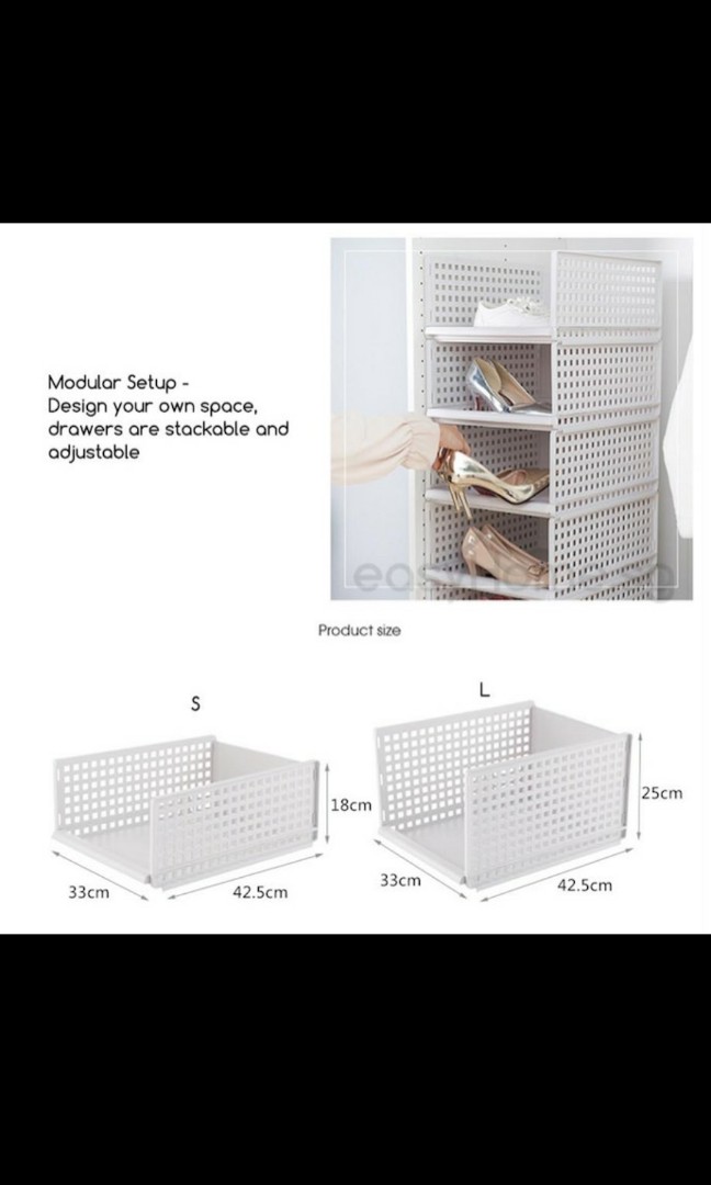 4 Modular Retractable Drawer Shelf for $23 (non negotiable), Furniture ...