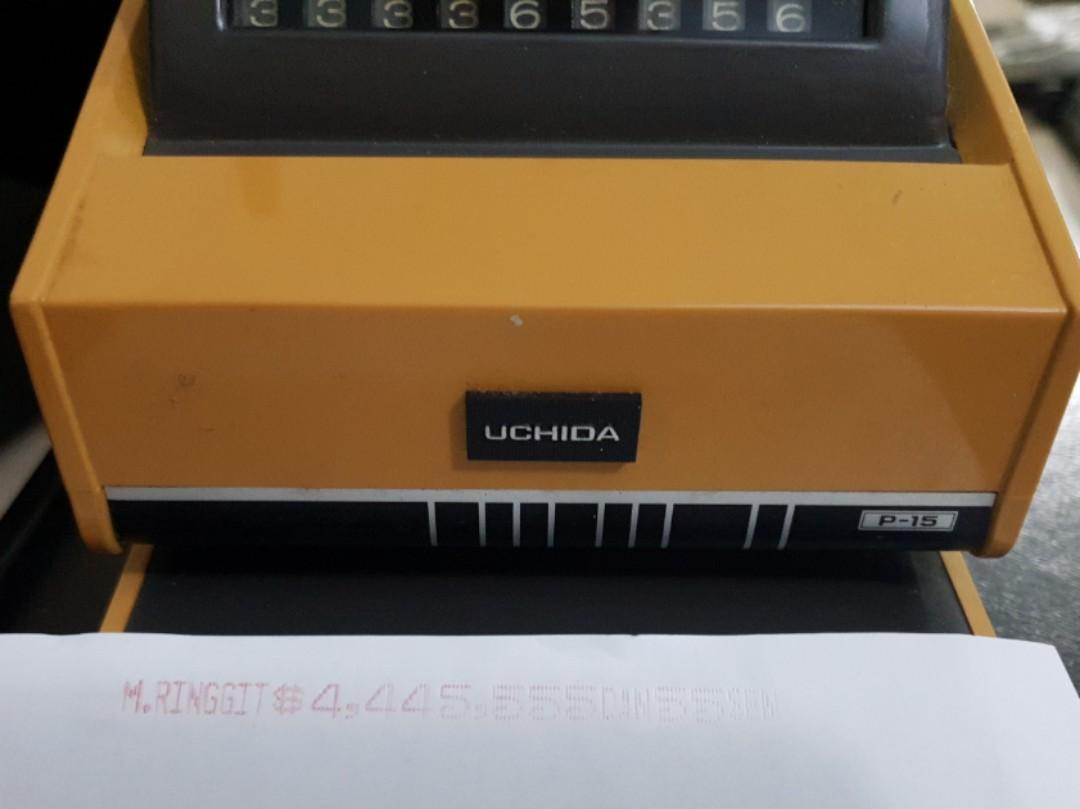 Antique Cheque Printer (Ringgit), Hobbies & Toys, Memorabilia ...
