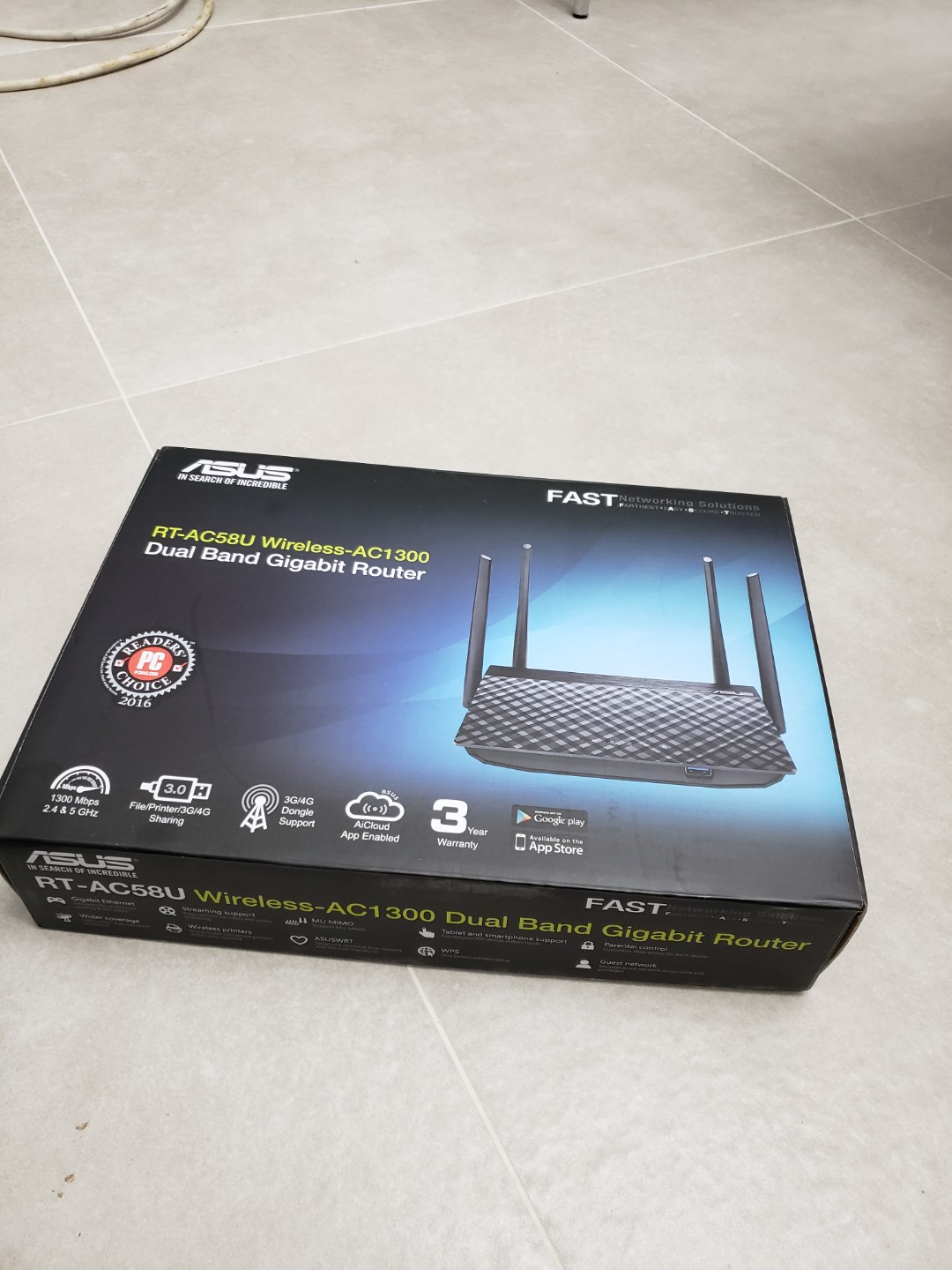 Asus RT-AC58U Wireless-AC1300 Router, 電腦 ＆ 平板電腦, 電腦周邊產品, Wifi及上網相關產品 ...