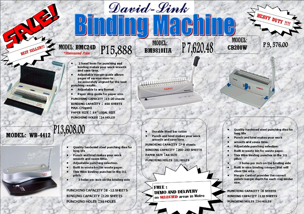 Binding Machine, Computers & Tech, Office & Business Technology on ...