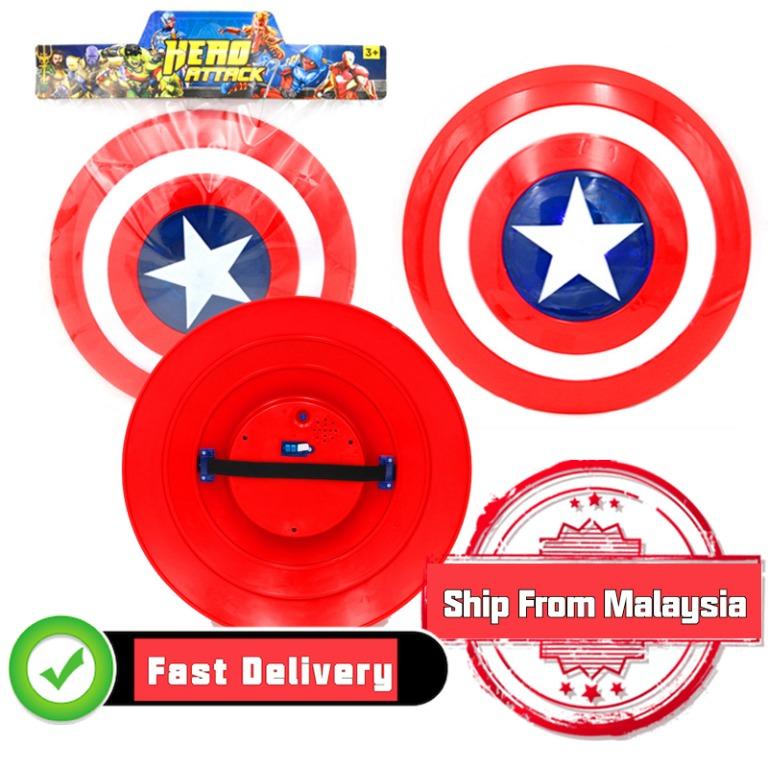 Captain America Voice Flash Shield for Captain America Costume Keep A ...