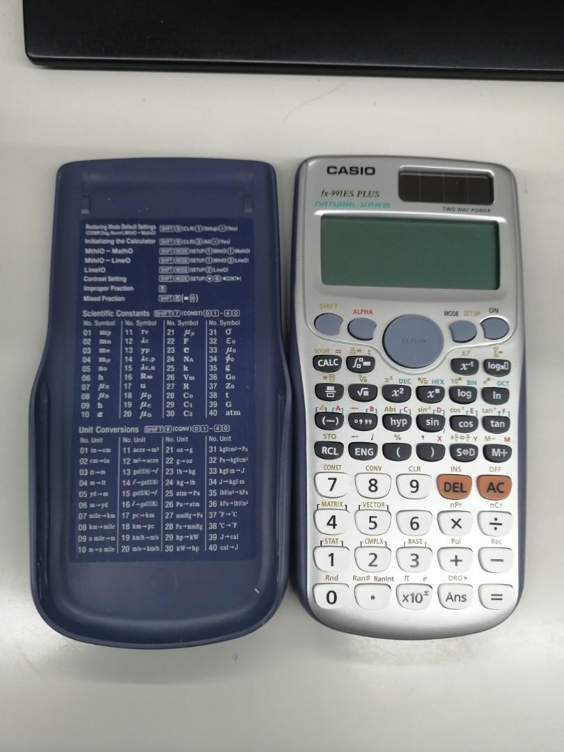 (Original) Casio fx991-ES Plus Calculator, Computers & Tech, Office ...