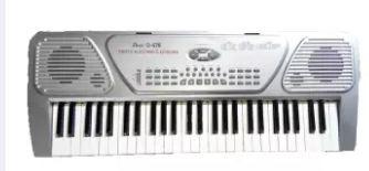 Davis D-678 Digital Electronic Keyboard (Silver), Hobbies & Toys, Music ...