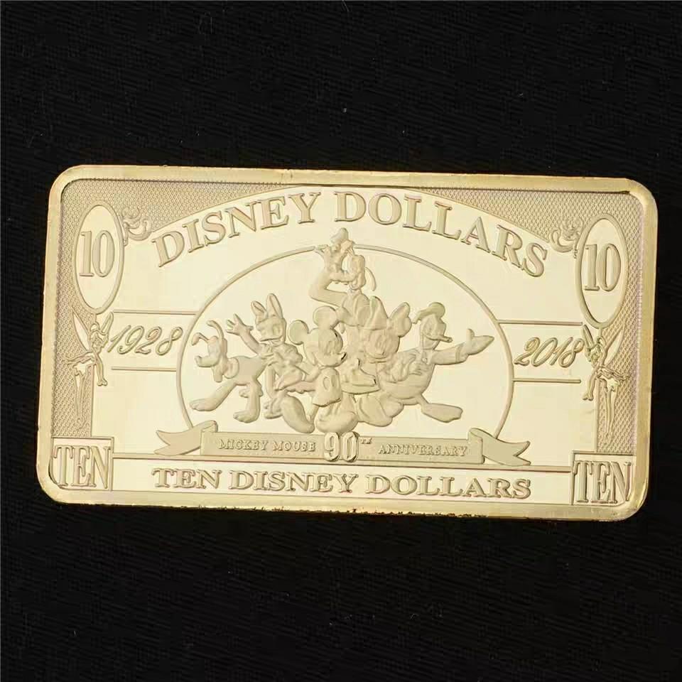 Disney Gold Bar - limited edition, Women's Fashion, Jewelry ...