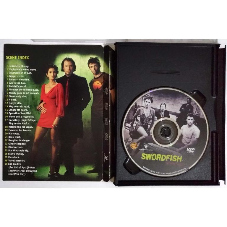 DVD: Swordfish, Hobbies & Toys, Music & Media, Music Scores on Carousell