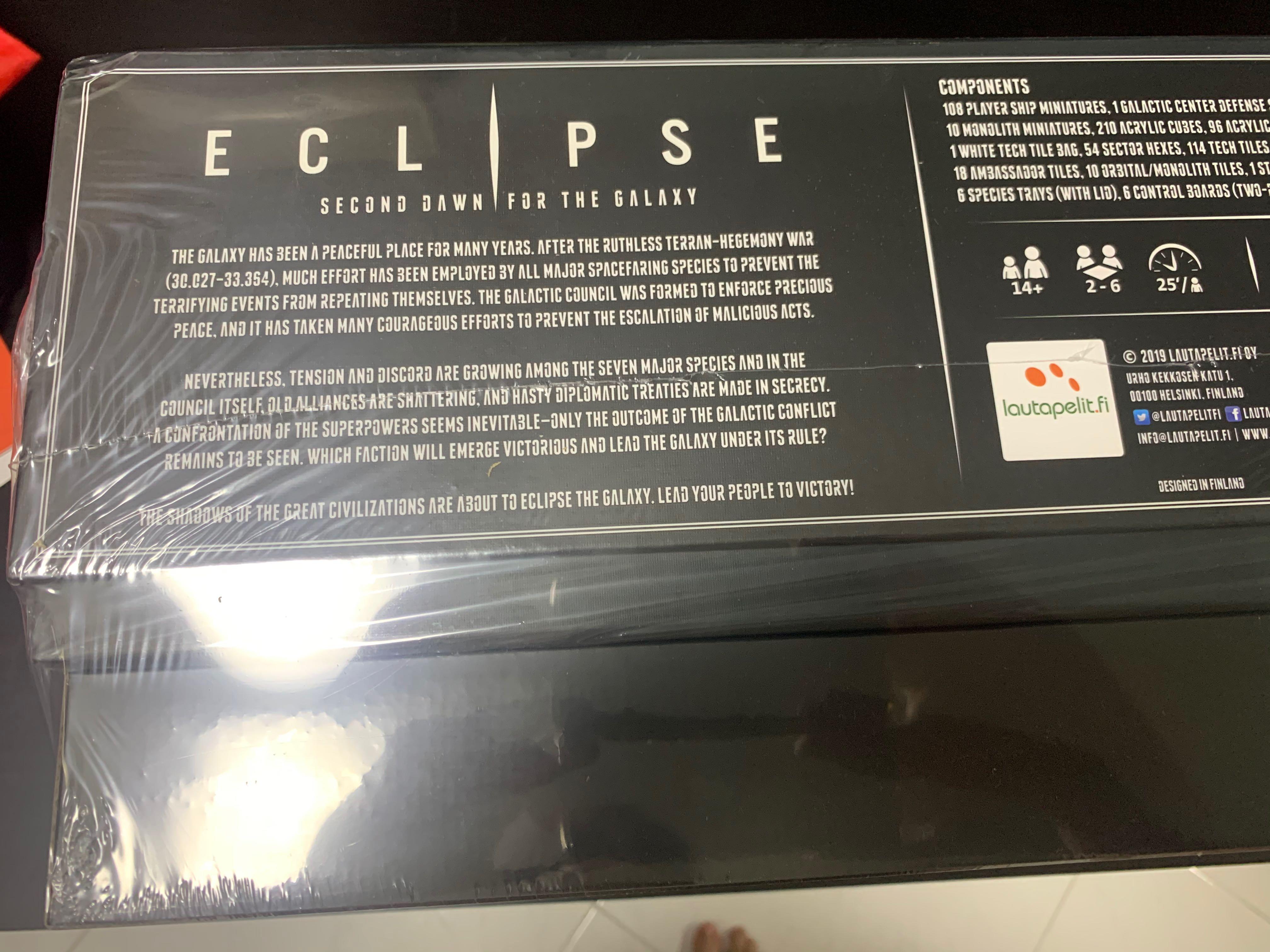 Eclipse: Second dawn of the galaxy (BNIS), Hobbies & Toys, Toys & Games ...